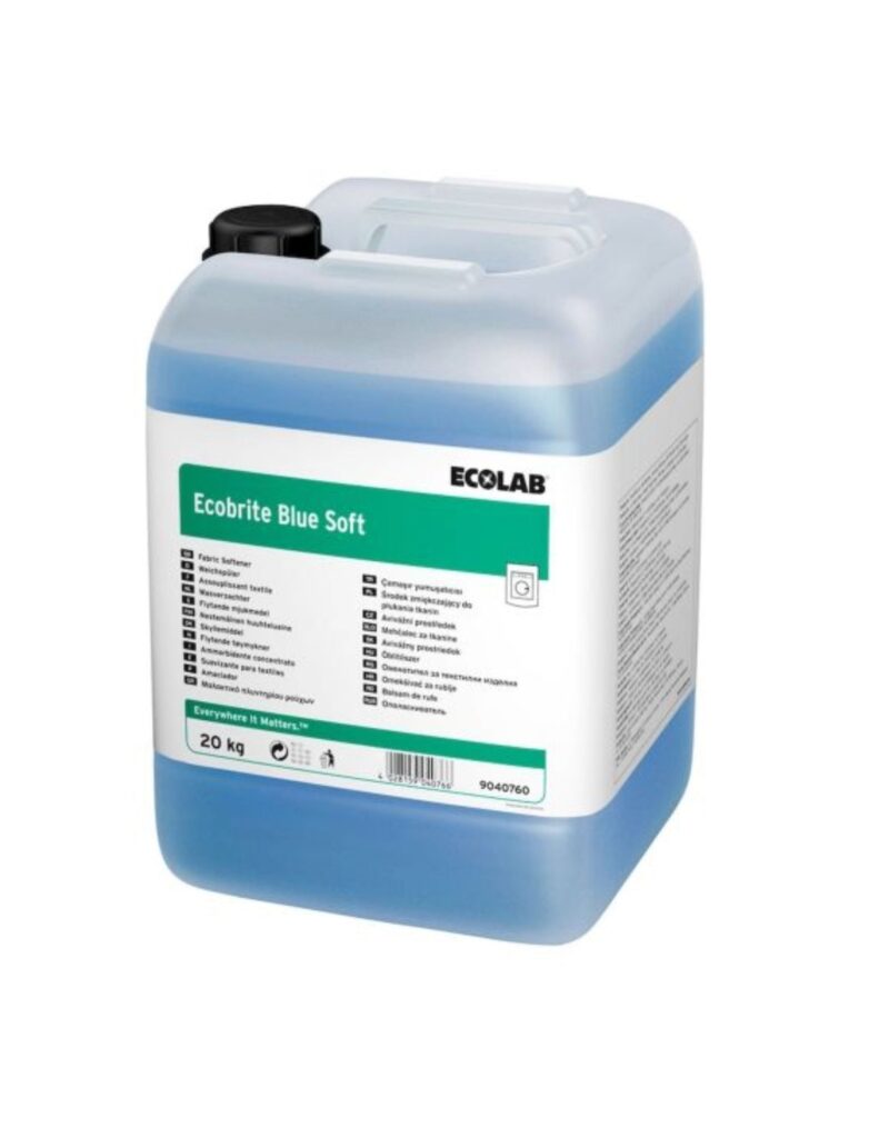 Mehčalec perila ECOBRITE BLUE SOFT, 20 KG - Valtex